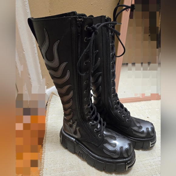 New Rock original | Shoes | Steel Tower Boots New Rock | Poshmark